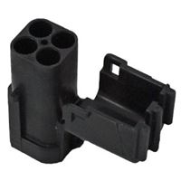 WEATHER PACK CONNECTOR HOUSING 4 POS. SQUARE, MALE 12015024 - Ram Products
