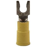 TERMINAL LOCK-SPADE VINYL-INS 12-10 GAUGE, #8 STUD - RAM Products