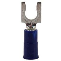 TERMINAL LOCK-SPADE VINYL-INS 16-14 GAUGE, #10 STUD - Ram Products
