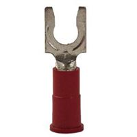 TERMINAL LOCK-SPADE VINYL-INS 22-18 GAUGE, #8 STUD - Ram Products