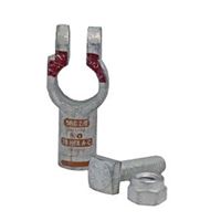 BATTERY TERMINAL CRIMP-TOP 2/0 GAUGE, POS., STRAIGHT - Ram Products