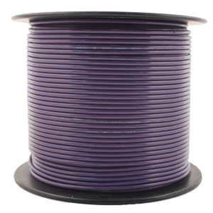 UL/AWM 1015 WIRE 600V 500' SPL 14 GAUGE, PURPLE - Ram Products