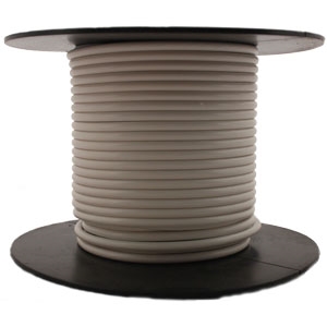 PRIMARY WIRE GPT 100' SPOOL 14 GAUGE, WHITE - Ram Products
