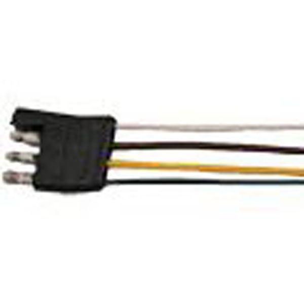 TRAILER PLUG 4-WAY, 8" MALE - Ram Products