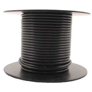 PRIMARY WIRE GPT 100' SPOOL 22 GAUGE, BLACK - Ram Products