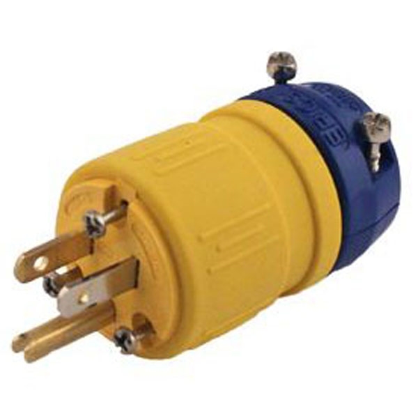 PLUG - ELECTRICAL MALE, 125 VOLT, 3 PRONG, HD - Ram Products