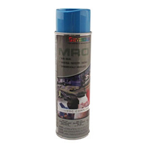 SPRAY PAINT - HIGH SOLIDS NET WT 16 OZ, SAFETY BLUE - Ram Products
