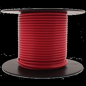 PRIMARY WIRE GPT 250' SPOOL 12 GAUGE, RED - Ram Products