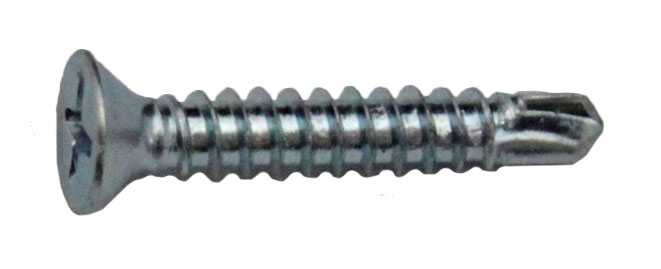 TEK SCREW FLAT HEAD PHILLIPS #10 X 1" - Ram Products