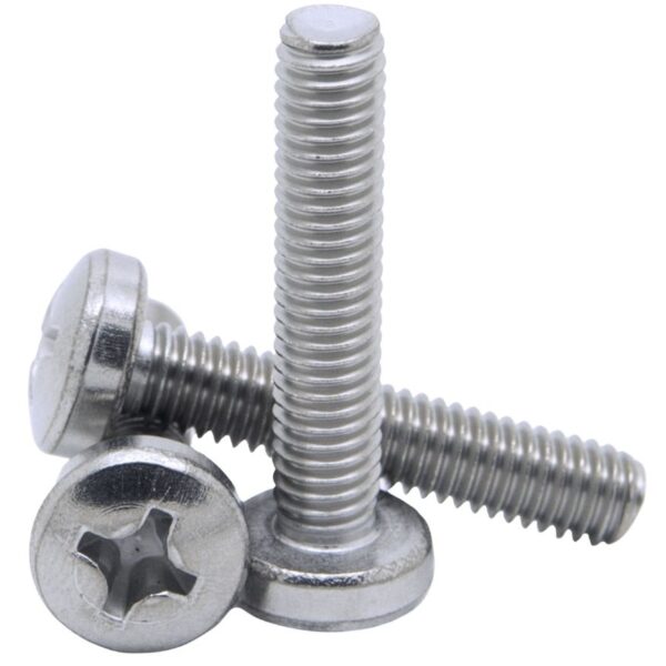 METRIC MACH. SCREW PHILLIPS PAN HD M8-1.25 X 50 - Ram Products